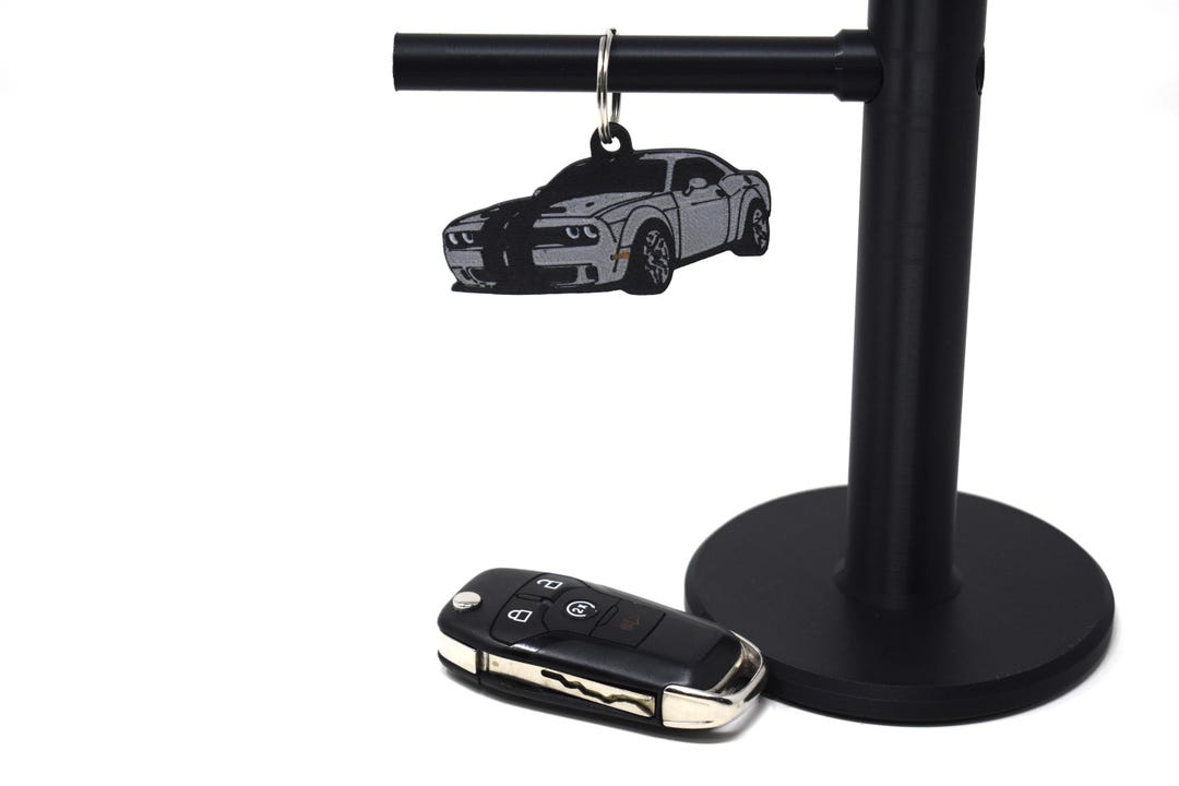 3D Printed Dodge Challenger Hellcat Keychain - Etsy