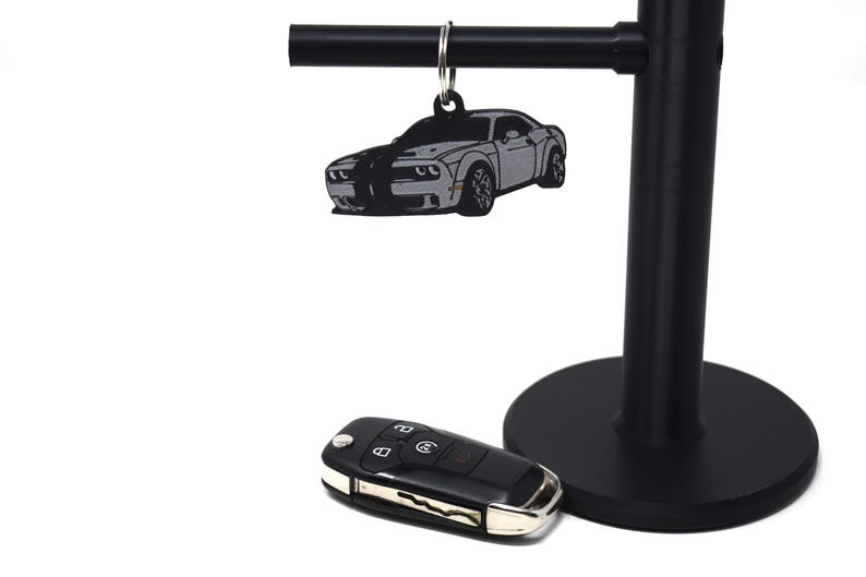 3D Printed Dodge Challenger Hellcat Keychain - Etsy