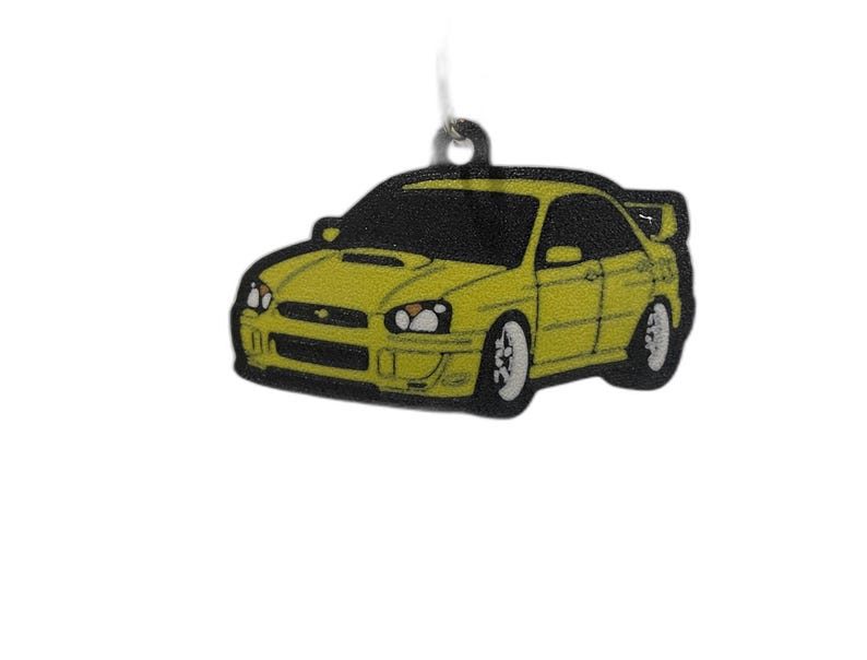 3D Printed Subaru Impreza WRX STI Keychain - Etsy
