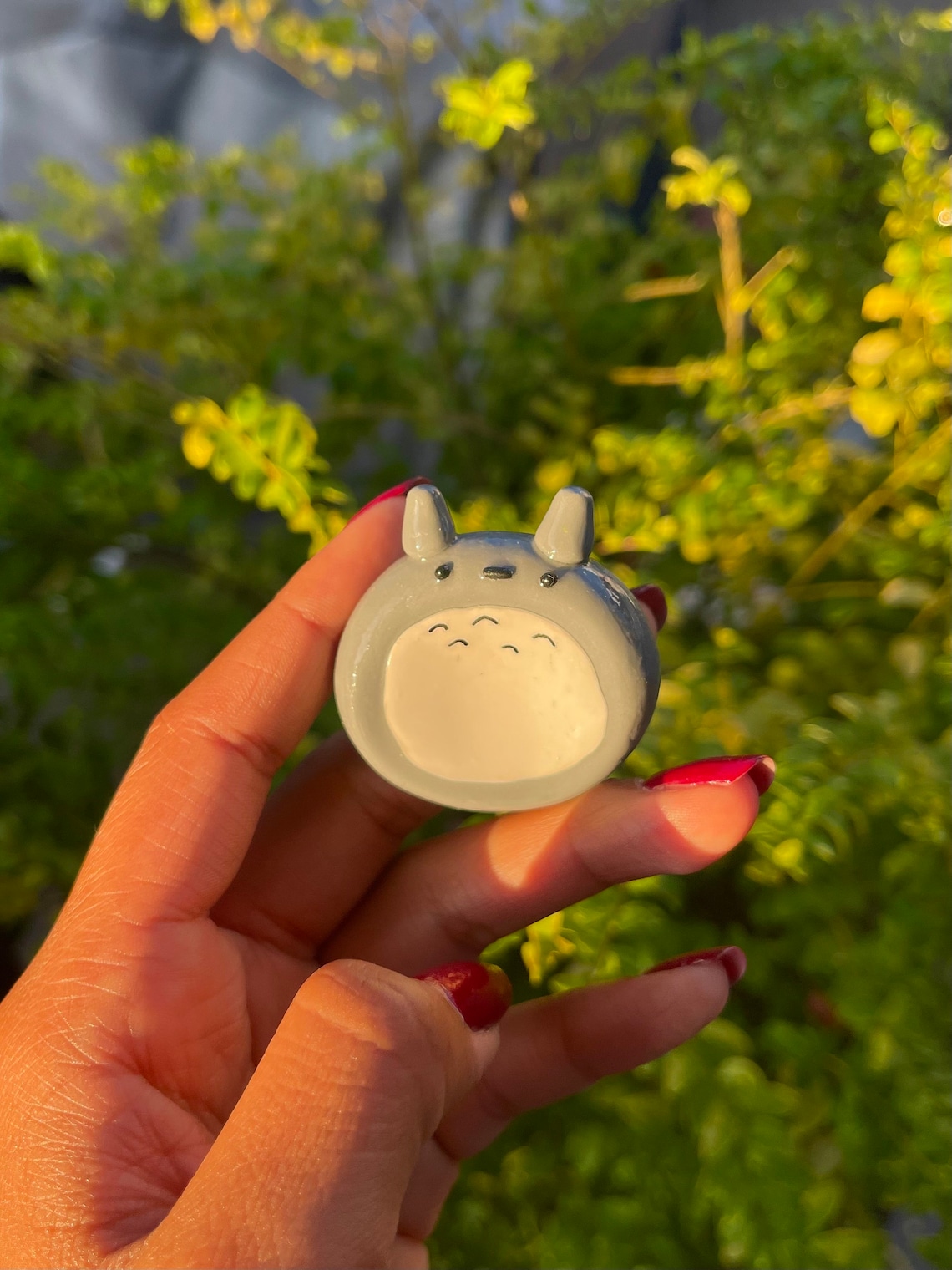 Totoro Worry Stone | Stress Relief | Fidget | Cute | Pocket Toy ...