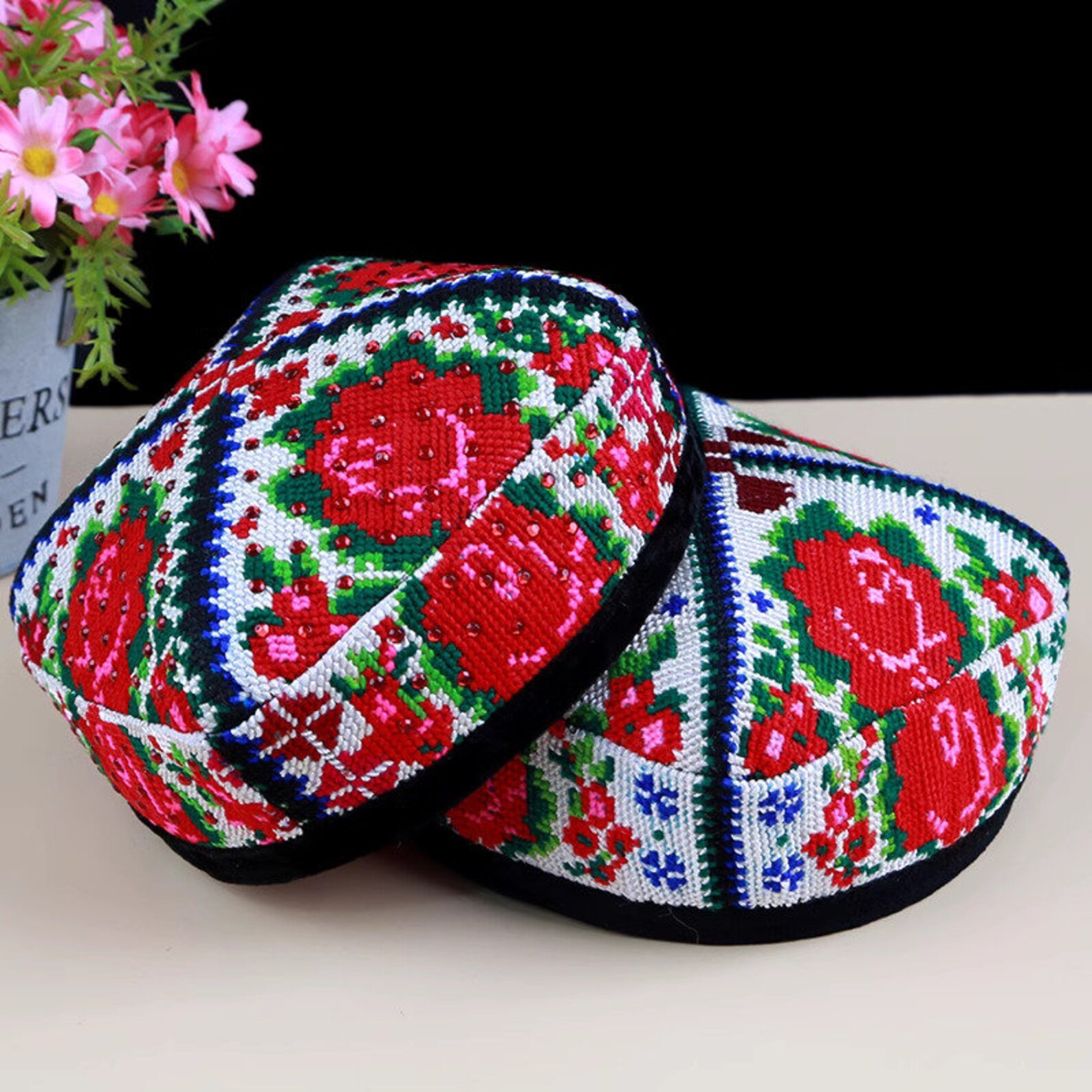 Uyghur Doppa | Uyghur Hat - Etsy