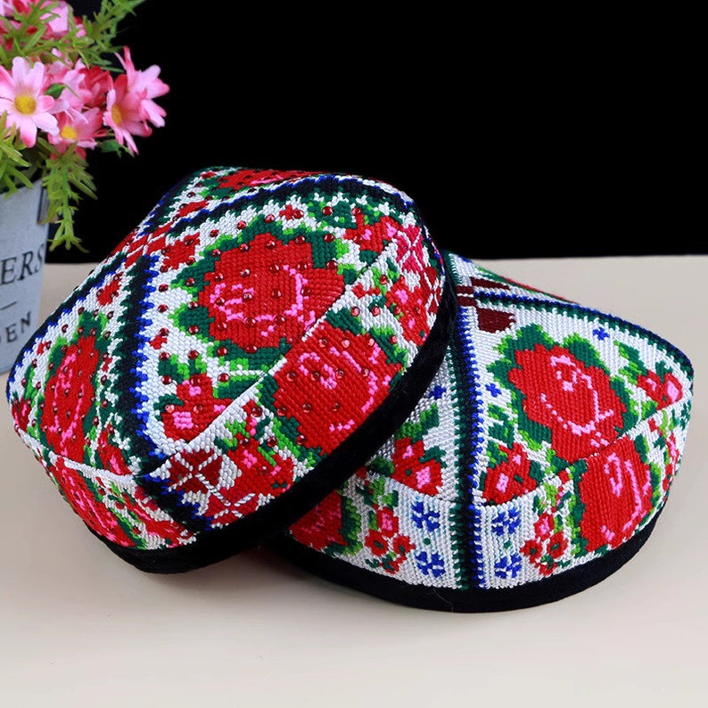 Uyghur Doppa | Uyghur Hat - Etsy