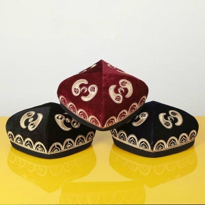 Uyghur Doppa | Uyghur Hat - Etsy