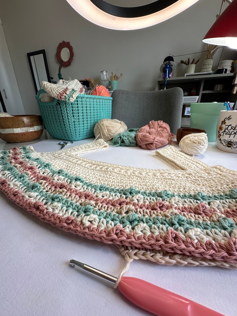 Video Tutorial of Hand-knitted Crochet Top Step by Step camila Top - Etsy