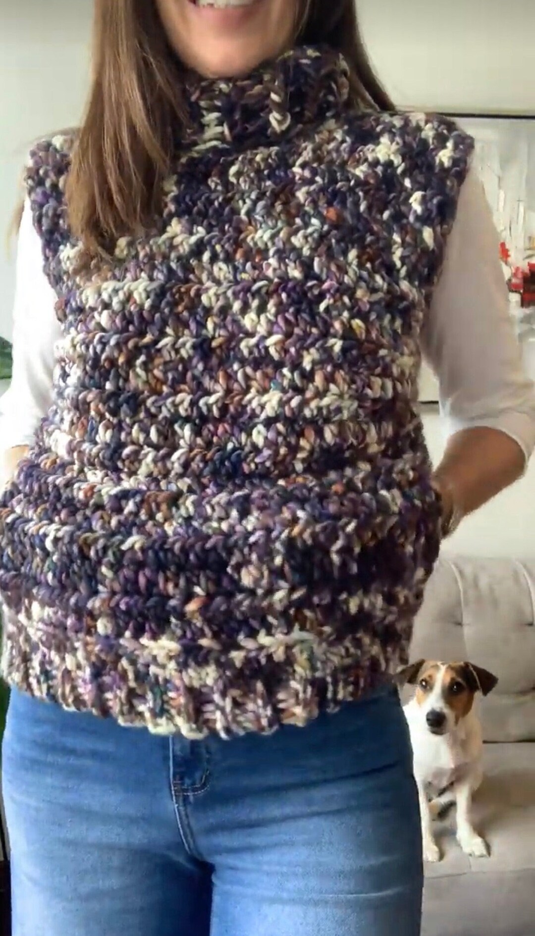 Crochet Big Bear Vest Video Tutorial - Etsy