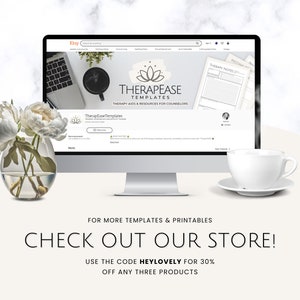 Therapist Session Notes Digital Template PDF, Printable Client Progress ...