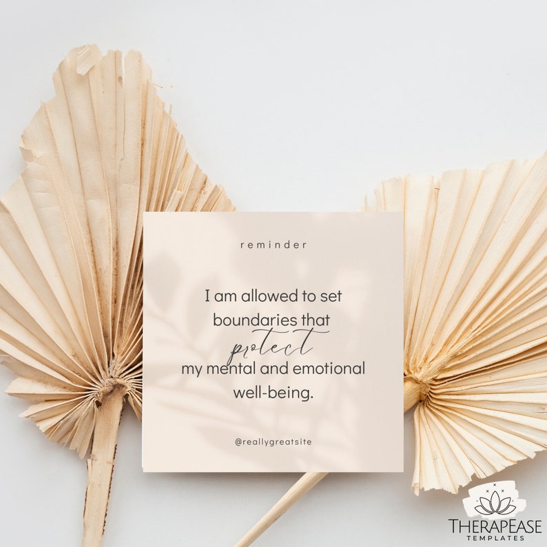 Positive Affirmations IG Post Template Bundle Canva Templates - Etsy