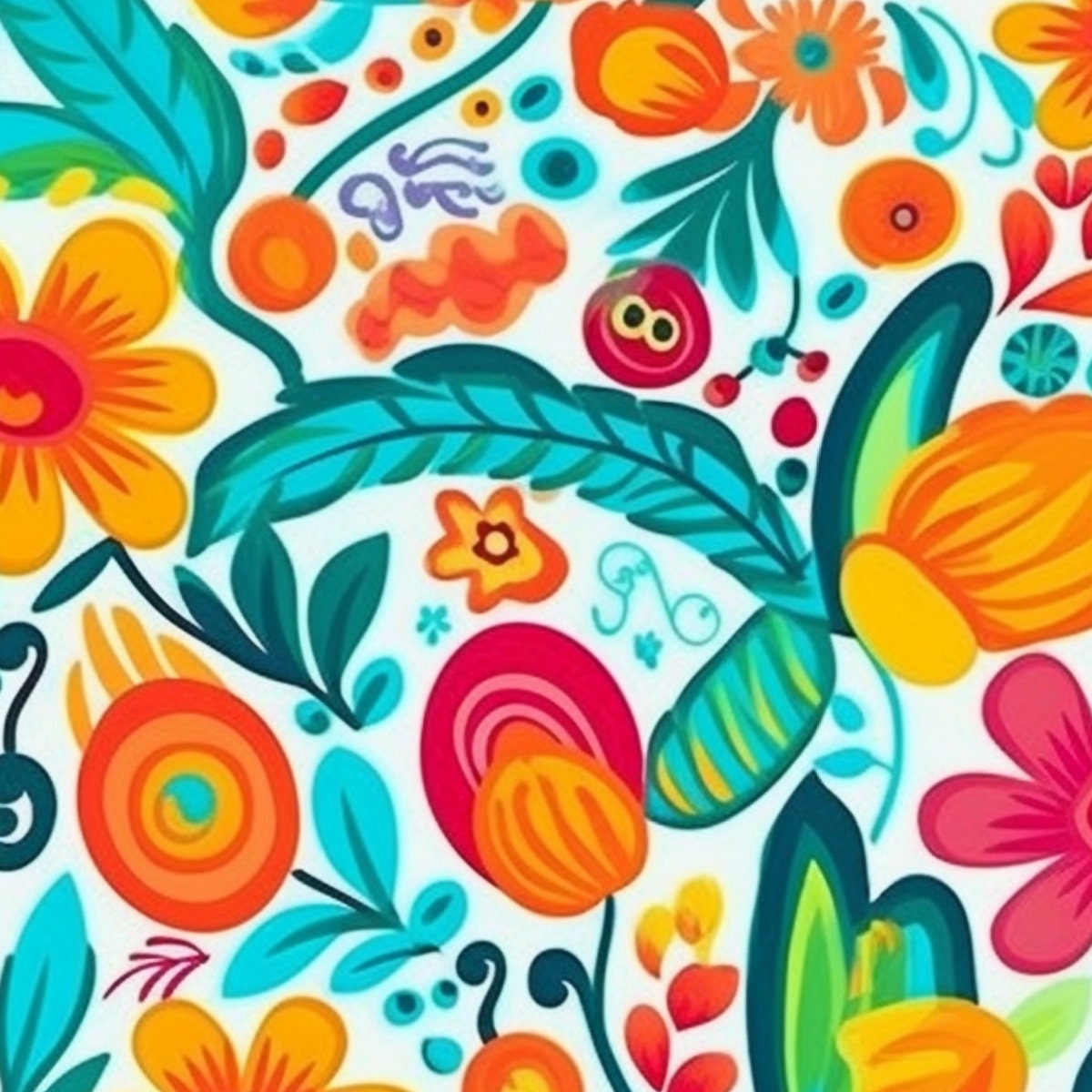 Mexican Floral Patterns 12 PNG Bundle Seamless Pattern - Etsy