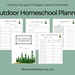 Outdoor Homeschool Planner, Homeschool Planner - Etsy