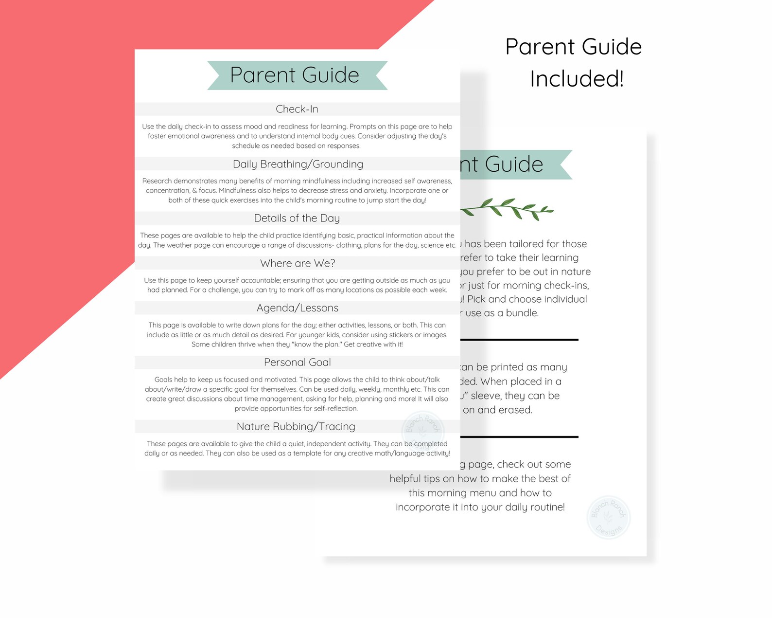 Outdoor Morning Menu Pages, Homeschool Morning Menu, Circle Time ...