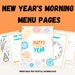 Outdoor Morning Menu Pages, Homeschool Morning Menu, Circle Time ...