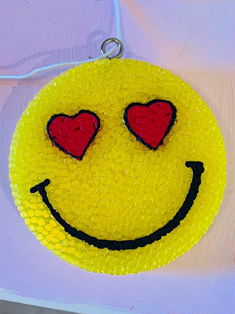 Smiley Face Emoji Freshie - Etsy