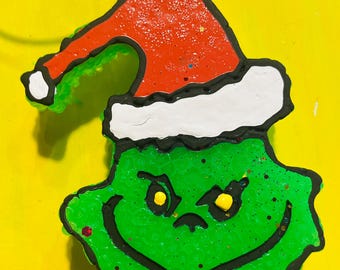 Grinch Freshie / Christmas Freshie / Air Freshener - Etsy