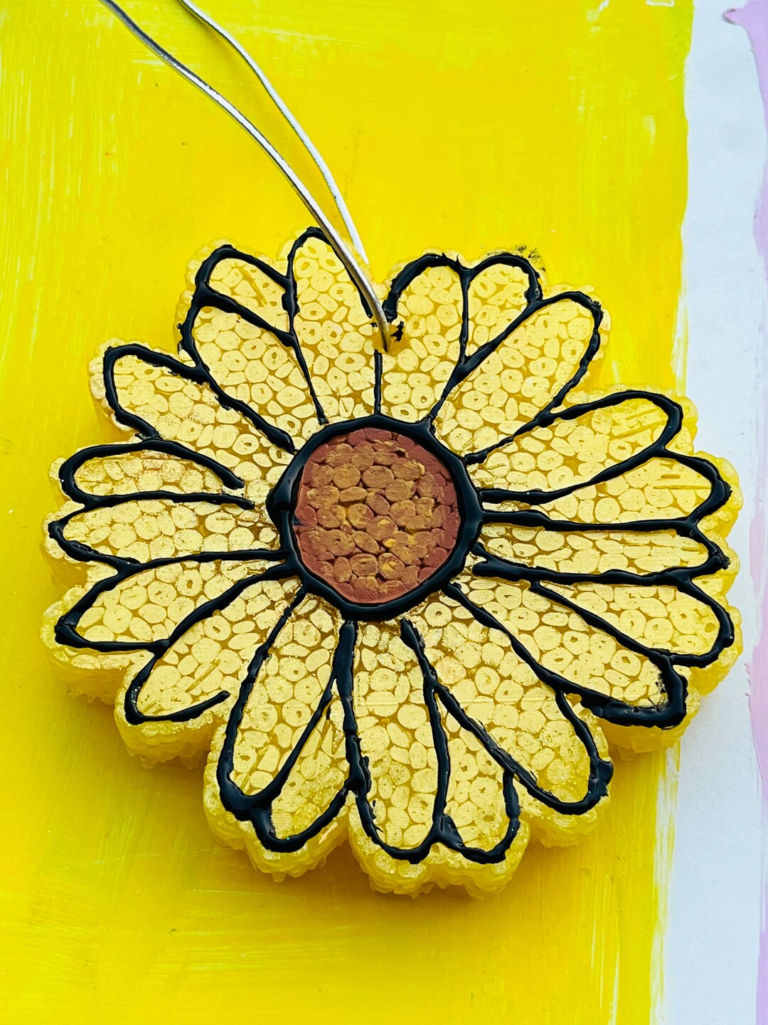 Daisy Flower Freshie - Etsy