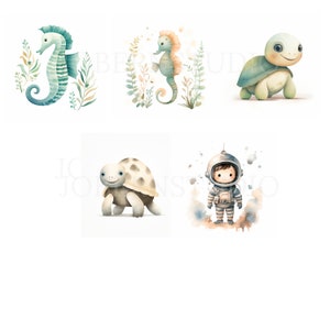 Undersea Clipart PNG, Bundle 37 High Quality,watercolor Sea Fish ...