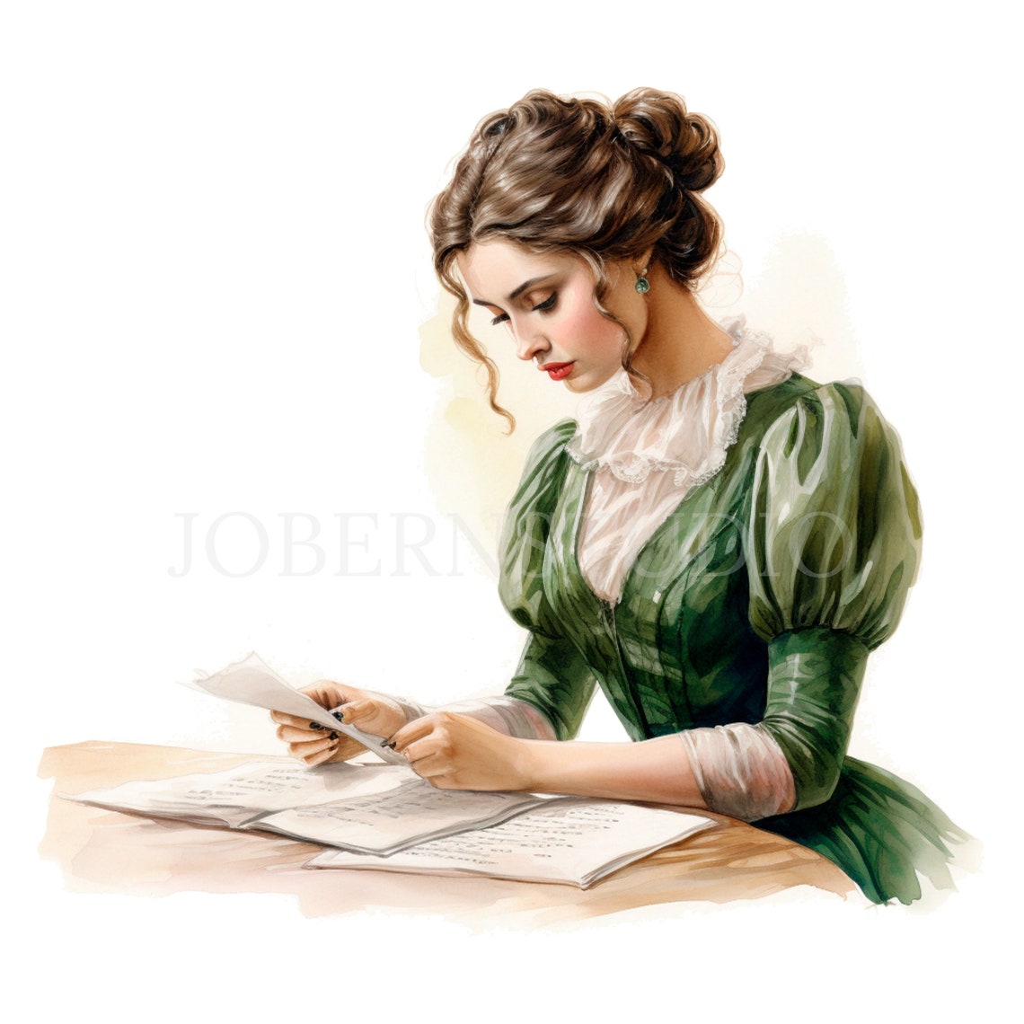 Victorian Woman Reading Book Clipart Png,bundle 15 High Quality Jpg ...