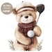 Baby Golf Clipart Png,bundle 31 High Quality, Watercolor Teddy Bear ...
