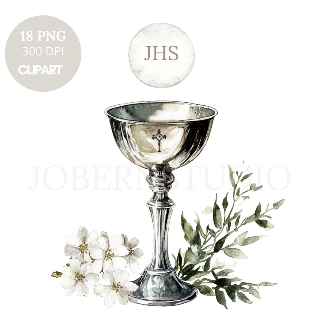 First Communion Clipart Png,bundle 18 High Quality,watercolor Jesus ...