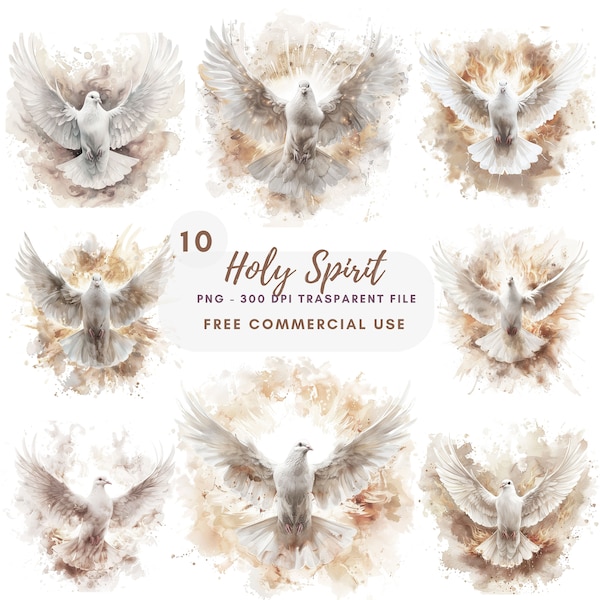 Holy Spirit Dove Svg - Etsy