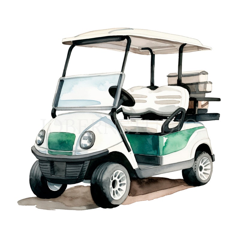 Golf Clipart Png,bundle 30 High Quality, Watercolor Sport Golf Digital ...