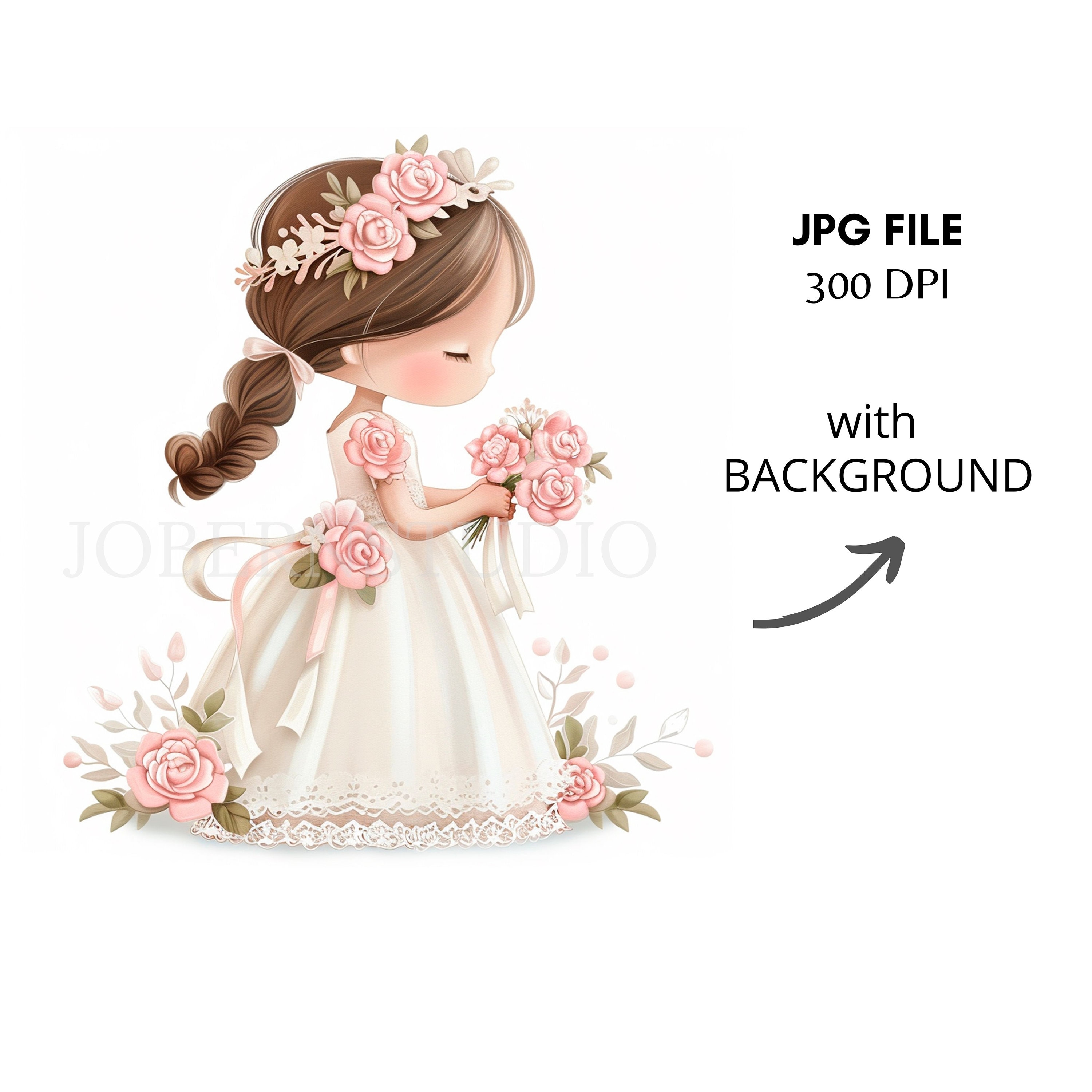 First Communion Clipart Png,bundle 17 High Quality,pink Girl Praying ...