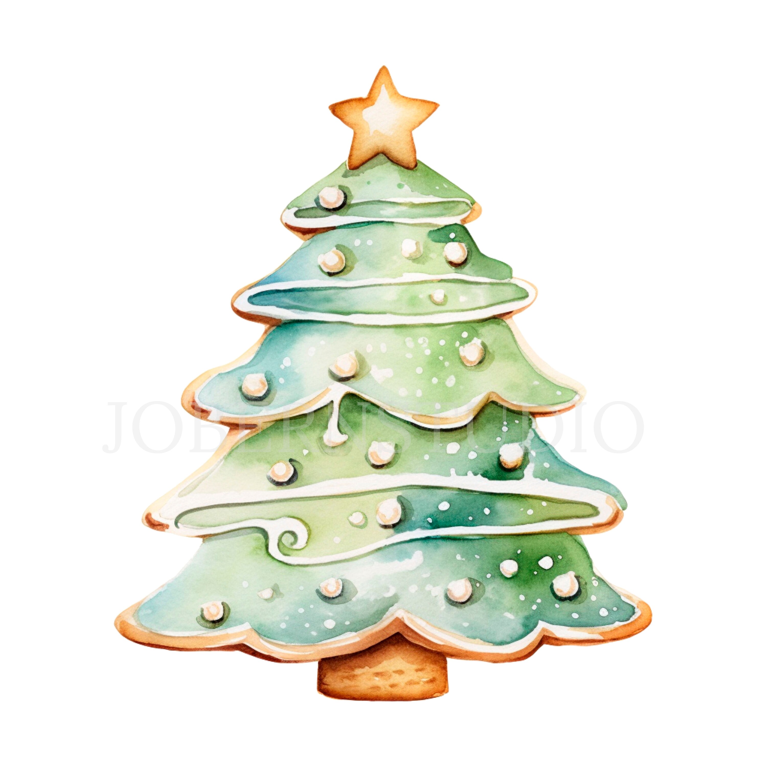 Christmas Cookies Clipart Bundle 15 High Quality - Etsy