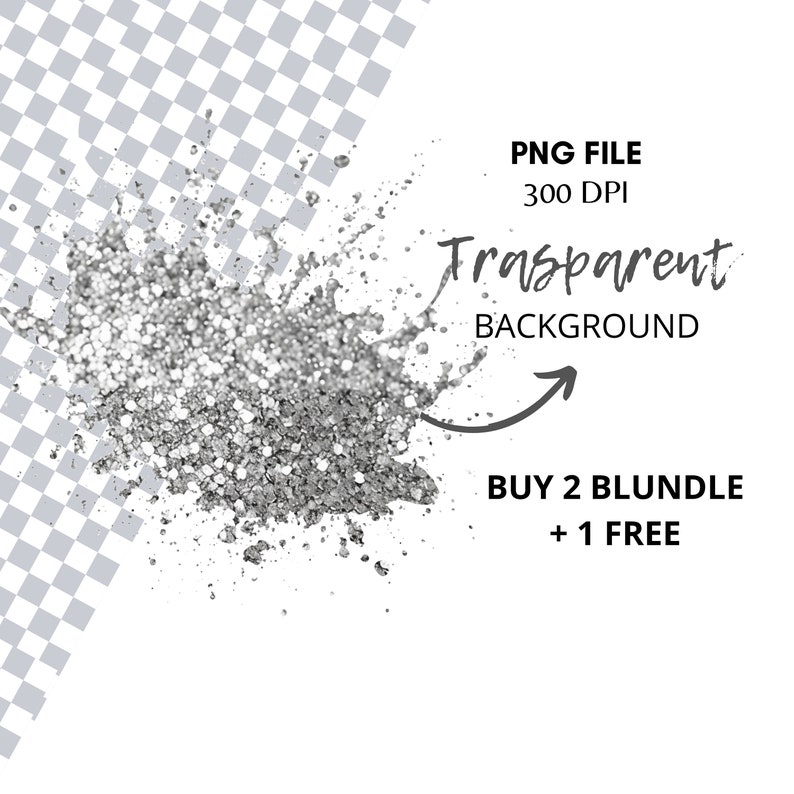 Silver Glitter Color Splash Clipart Png,bundle 15 High Quality Jpg ...