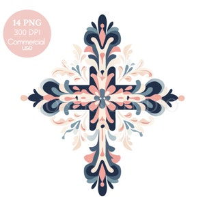 Cross Clipart Bundle 14 High Quality Png,pastel Cross Logo Vector ...