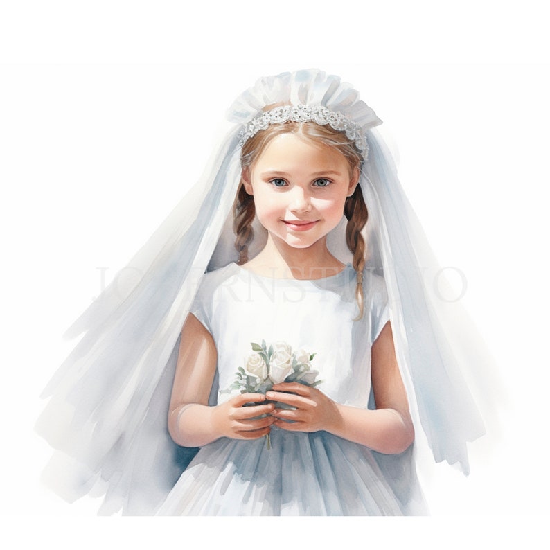 Girl Praying Clipart Png,bundle 12 High Quality, First Communion ...