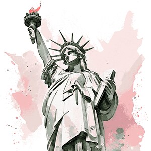 Cityscape Clipart Png,bundle 12 High Quality,watercolor New York ...