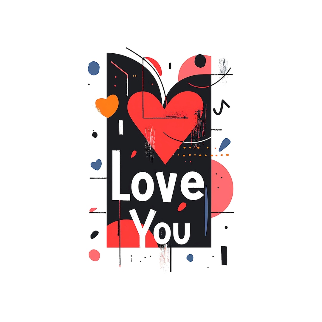 I Love You Text, Clipart Bundle 12 High Quality Png,love Text Card ...