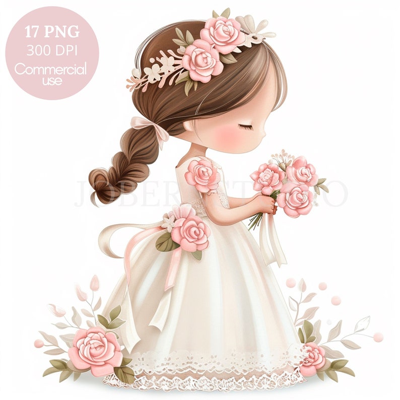 First Communion Clipart Png,bundle 17 High Quality,pink Girl Praying ...