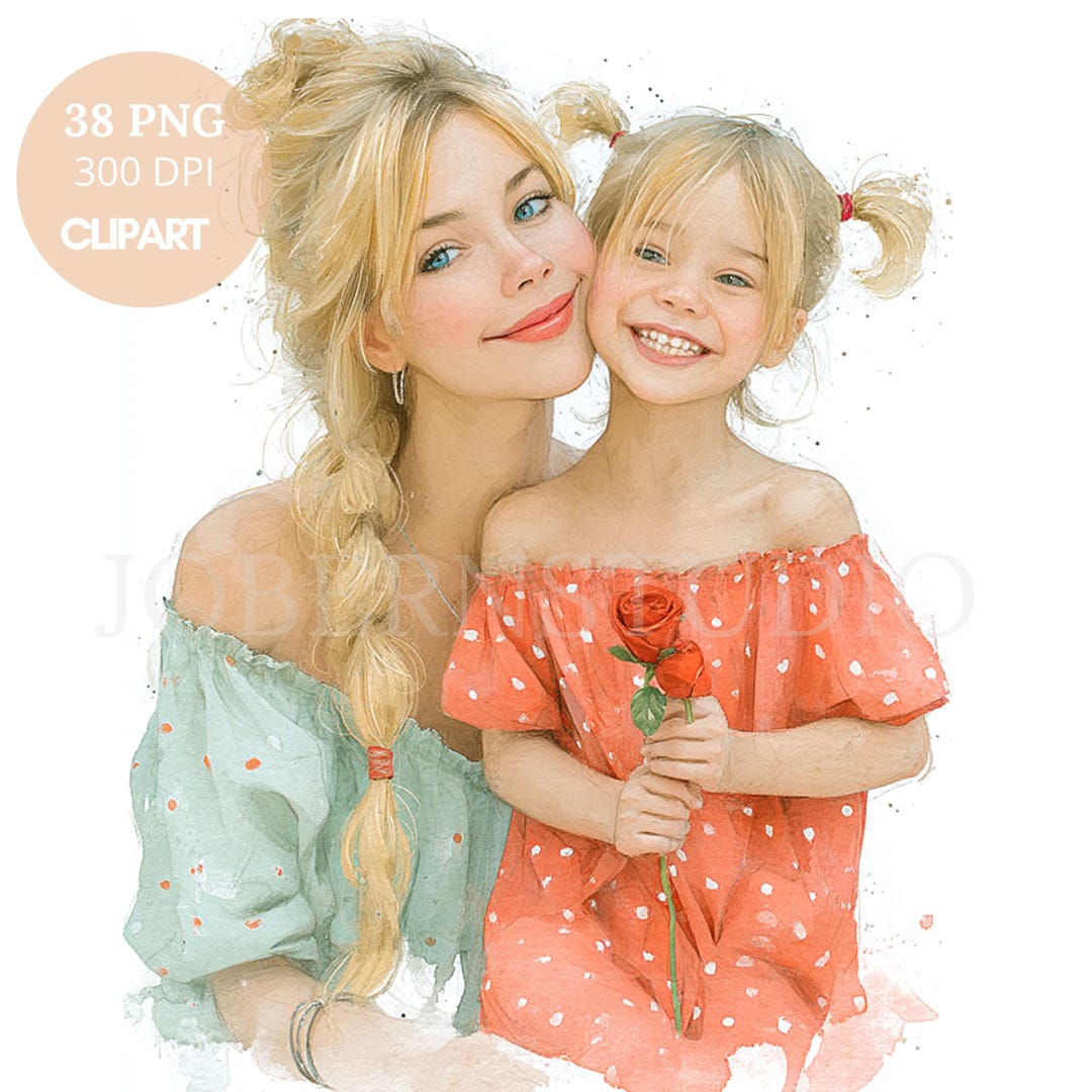Mother's Day Clipart Bundle, Printable Stickers (digital Download ...