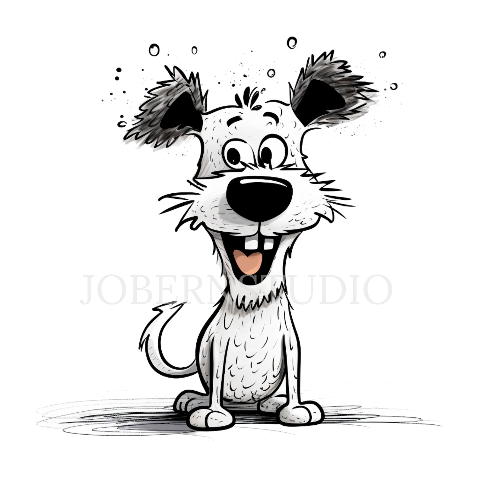 Crazy Dog Clipart PNG Bundle 15 High Quality Jpg,funny Grumpy Dogs ...