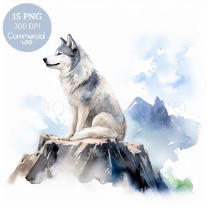 Siberian Husky Baby Dog Clipart PNG Bundle 15 High Quality,digital Download,printable Stickers ...