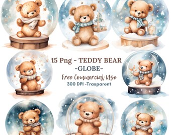 Christmas Snowman Clipart Pngbundle 15 High Quality - Etsy