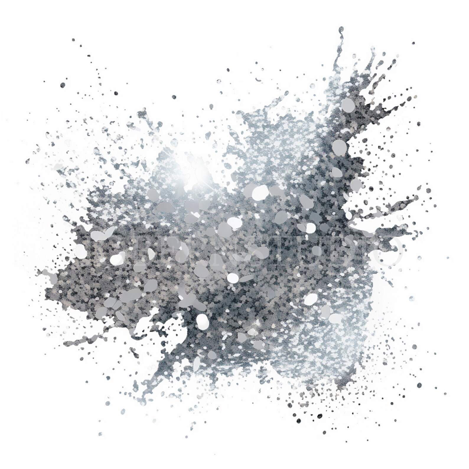Silver Glitter Color Splash Clipart Png,bundle 15 High Quality Jpg ...