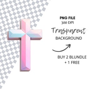 Pink Cross Clipart Bundle 13 High Quality Png,cross Watercolor ...