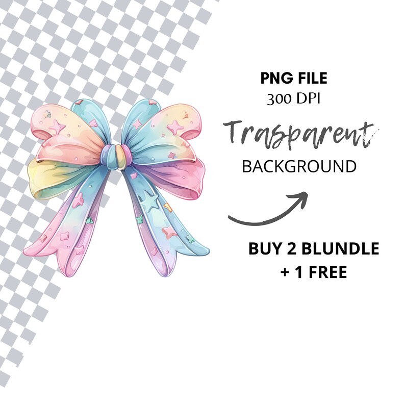 Cute Bow Tie Clipart Bundle 13 High Quality PNG, Watercolor Bowtie ...