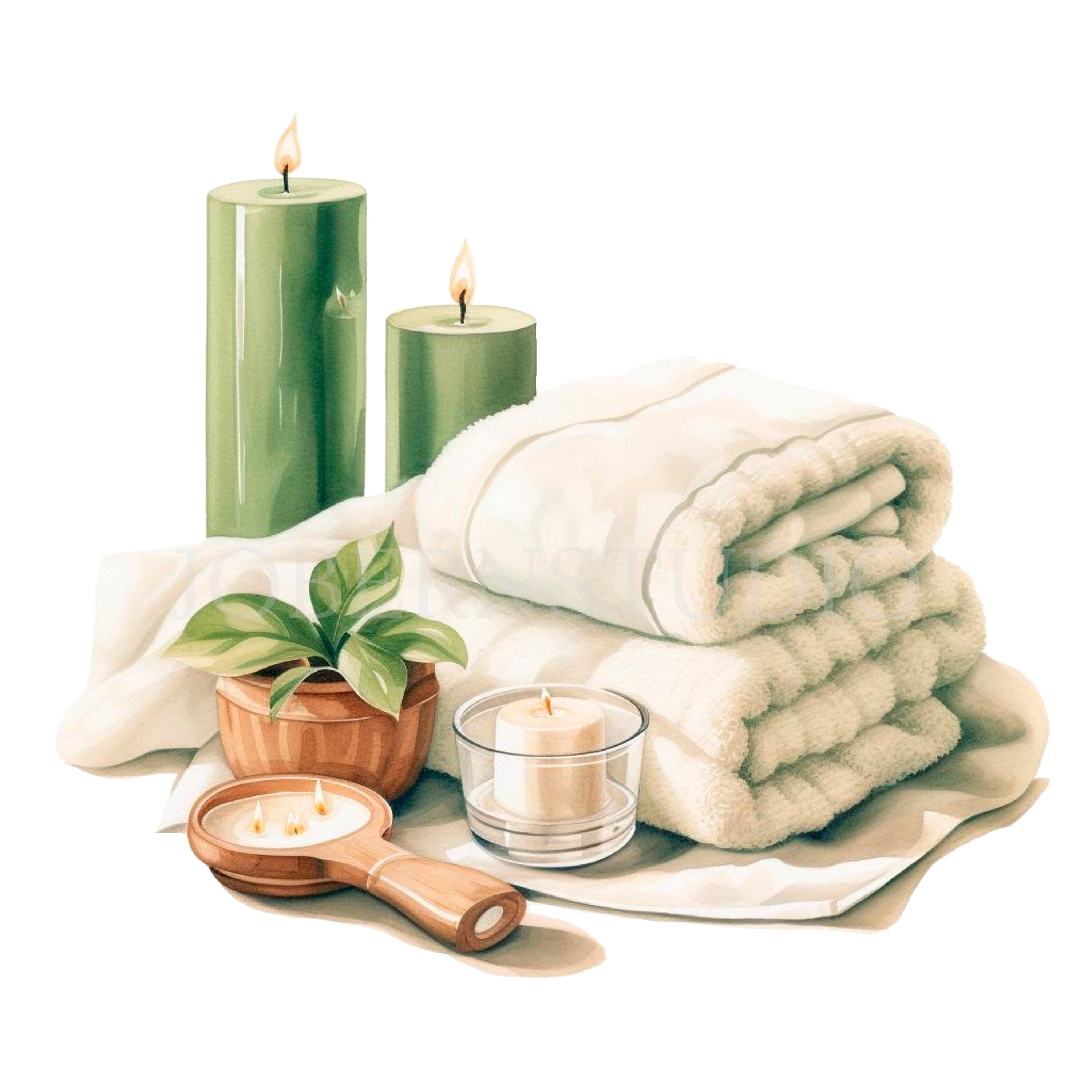 Cozy Winter Spa Clipart Png,bundle 25 High Quality Jpg,digital Download ...