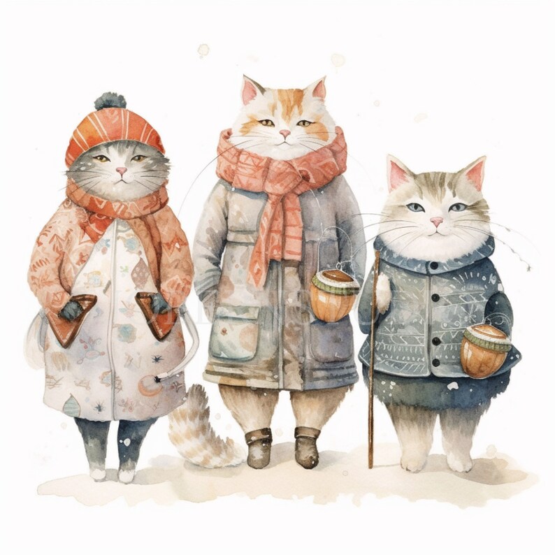 Crazy Cats Clipart PNG Bundle 15 High Quality Jpg,funny Friend Cats ...