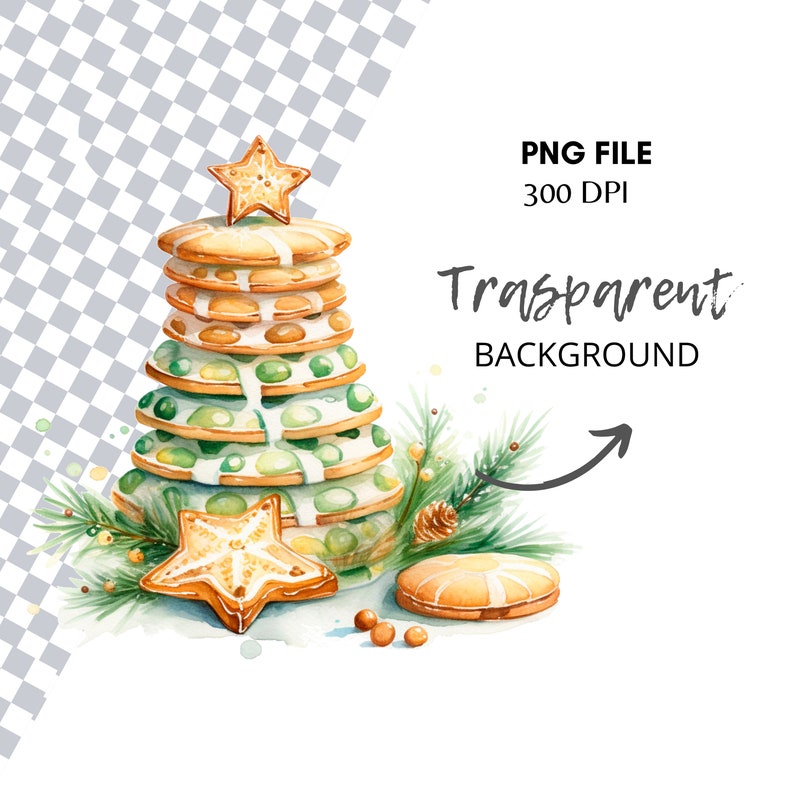 Christmas Cookies Clipart Bundle 15 High Quality - Etsy