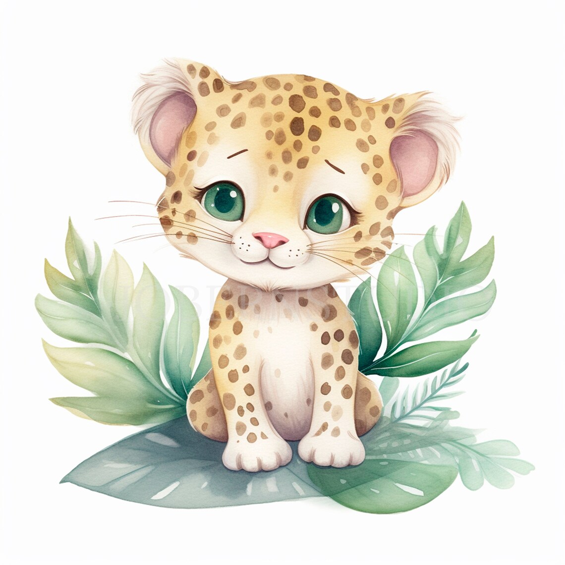 Safari Animal Clipart Bundle 25 High Quality Png,watercolor Safari ...