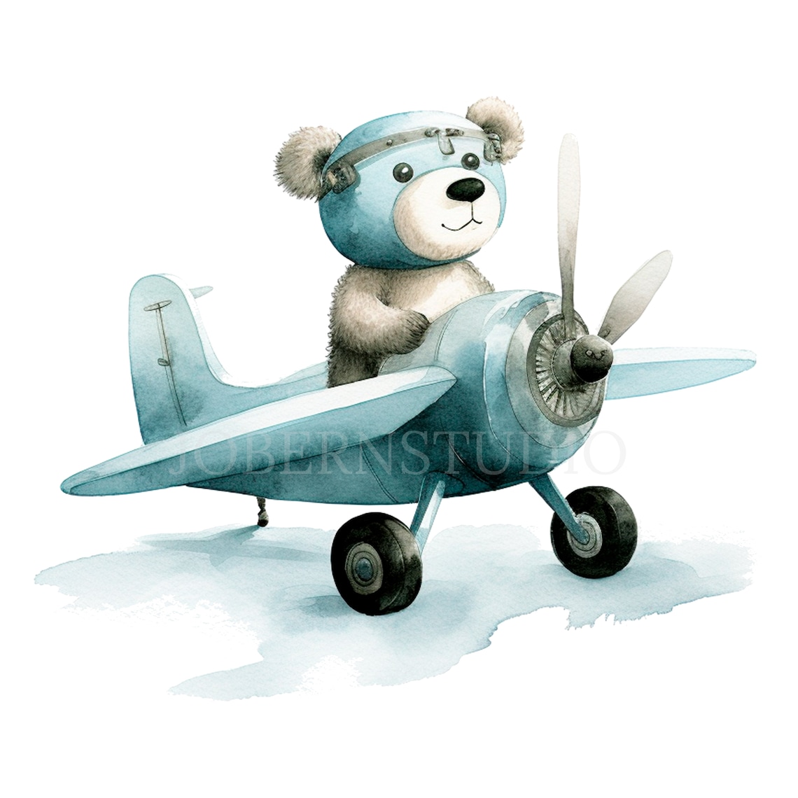 Aviator Teddy Bear Clipartbundle 15 High Quality - Etsy