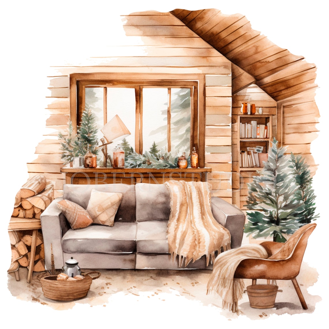 Cozy Winter Clipart Png,bundle 30 High Quality Jpg,digital Download ...