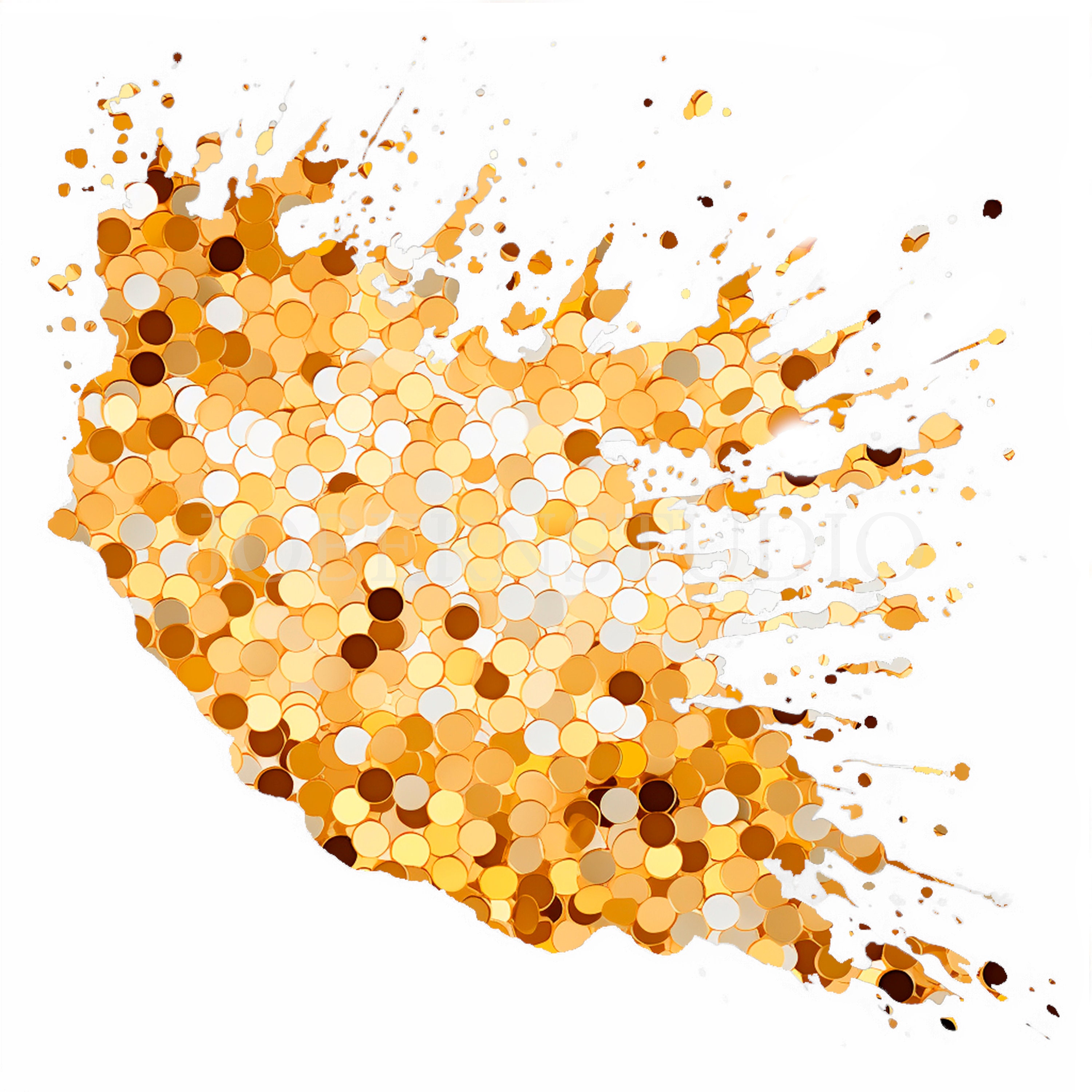 Gold Glitter Color Splash Clipart Png,bundle 15 High Quality Jpg ...