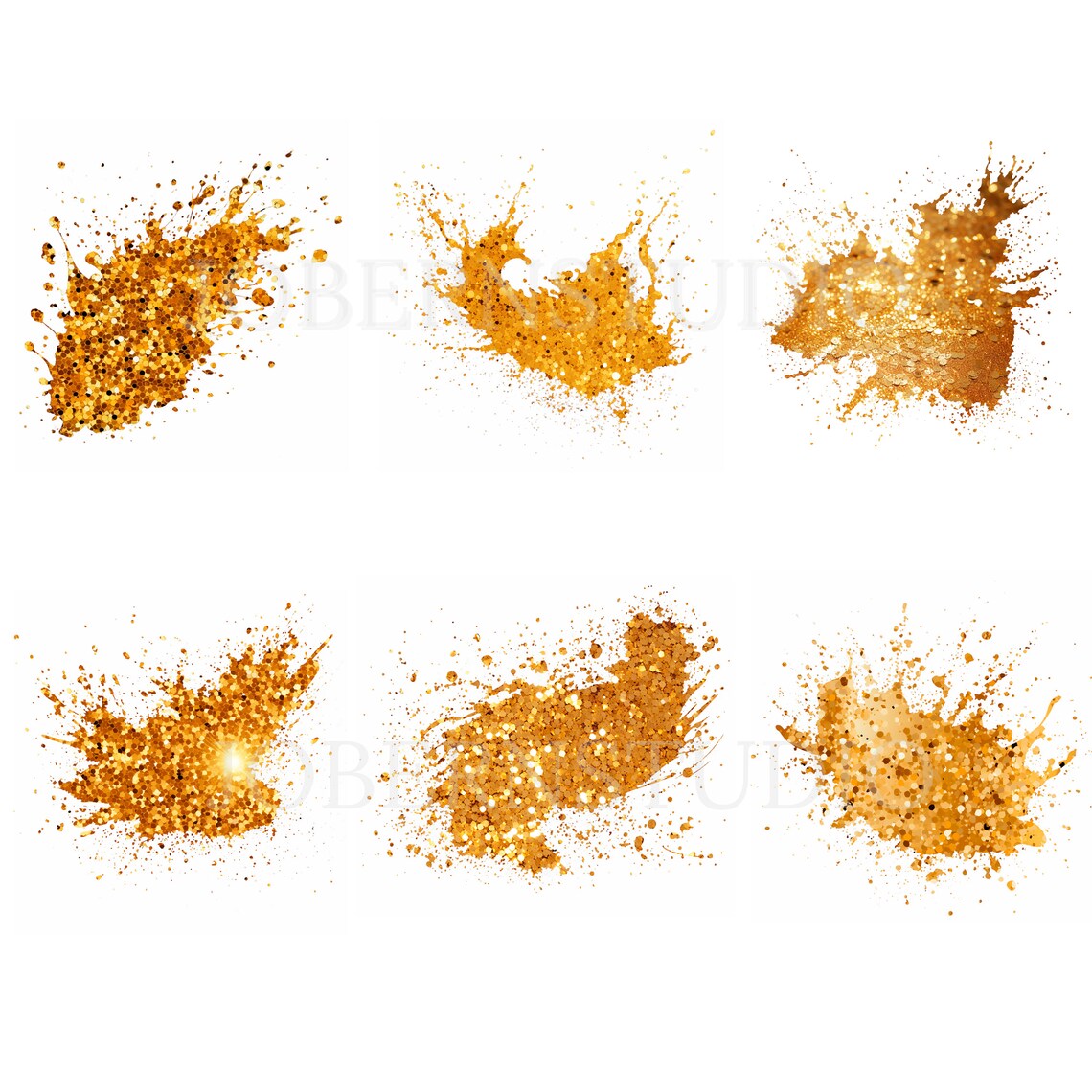 Gold Glitter Color Splash Clipart Png,bundle 15 High Quality Jpg ...
