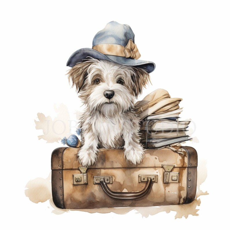 Crazy Dog Clipart PNG Bundle 15 High Quality Jpg,funny Travel Dogs ...