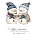 Watercolor Christmas Snowman Clipart Png,bundle 11 High Quality ...