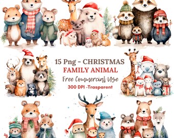 Christmas Snowman Clipart Pngbundle 15 High Quality - Etsy